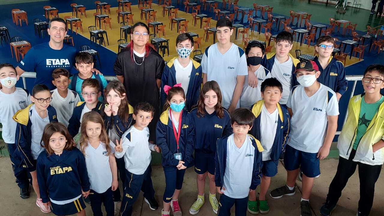 Alunos conquistam prêmios no Torneio de Xadrez de Vinhedo